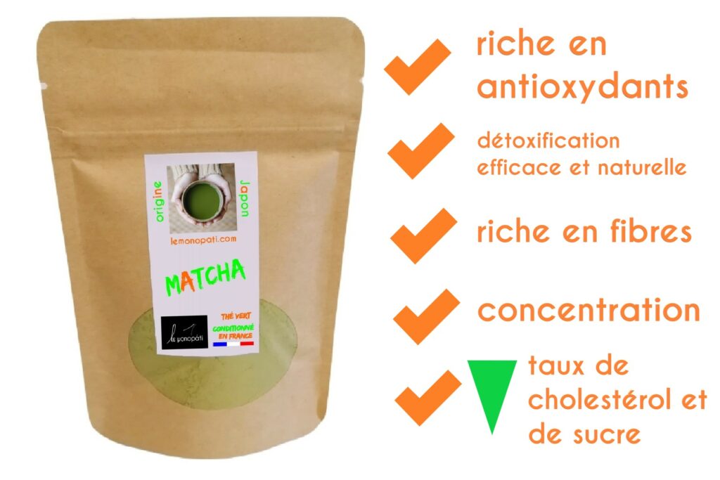 Matcha - Le Monopati - Origine Japon